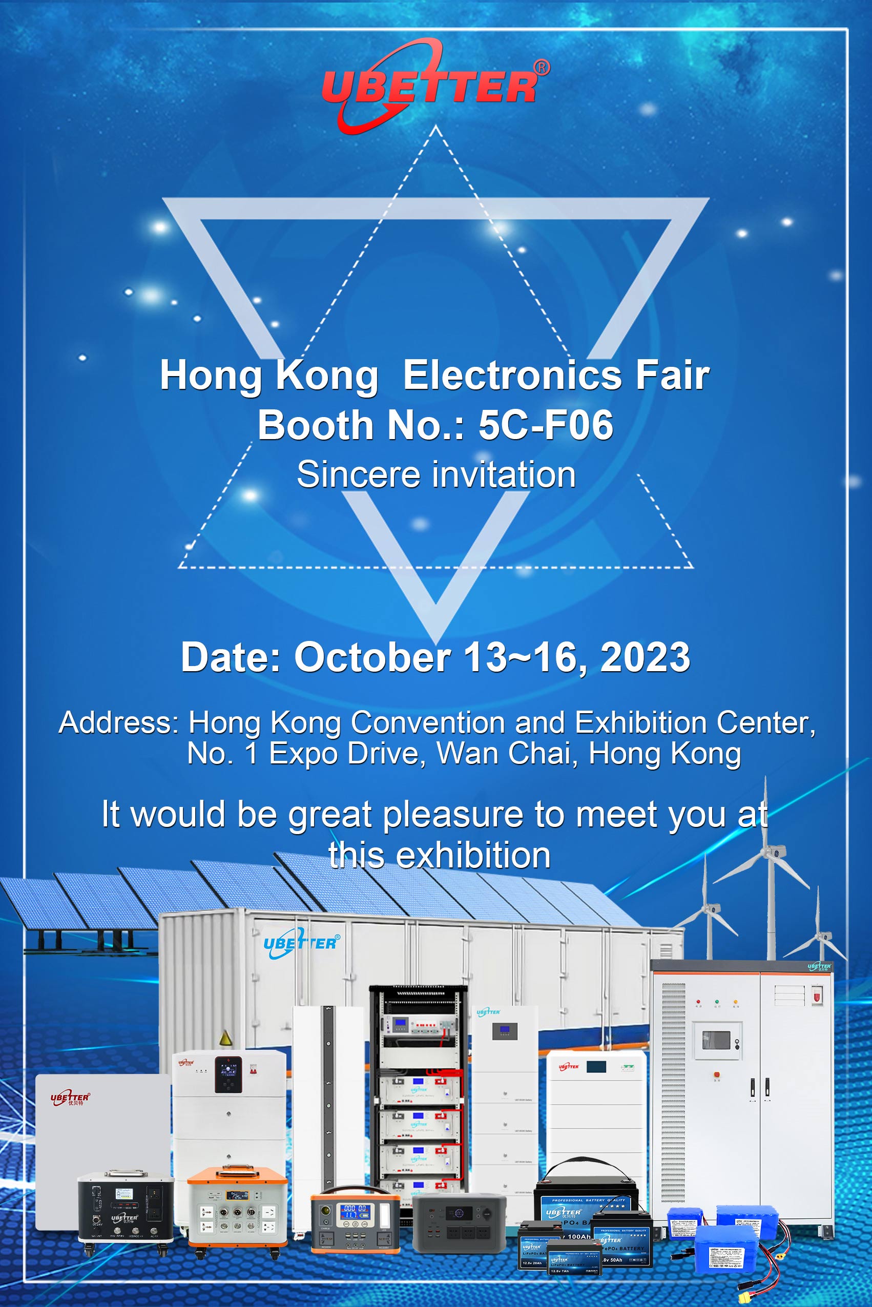 Hong Kong Electronics Fair - UBETTER