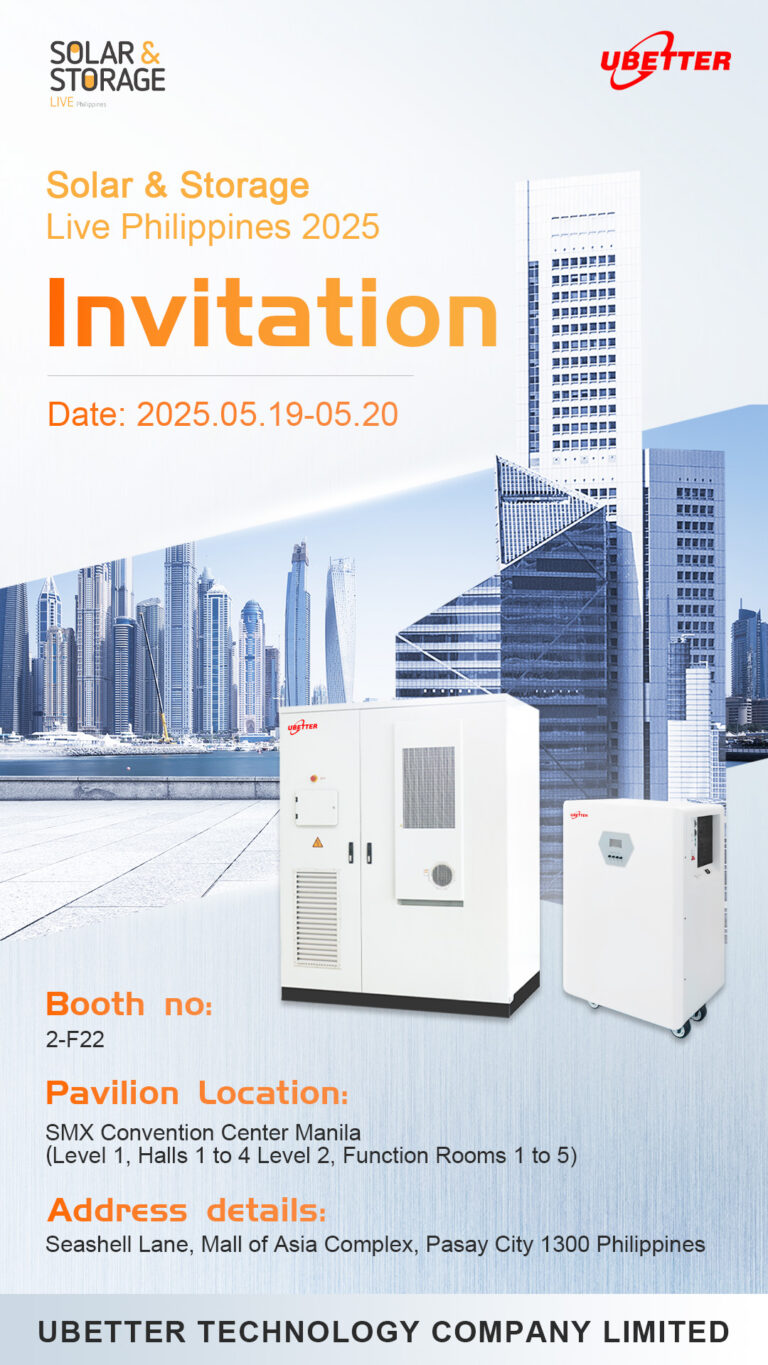 Solar & Storage Live Philippines 2025 - UBETTER